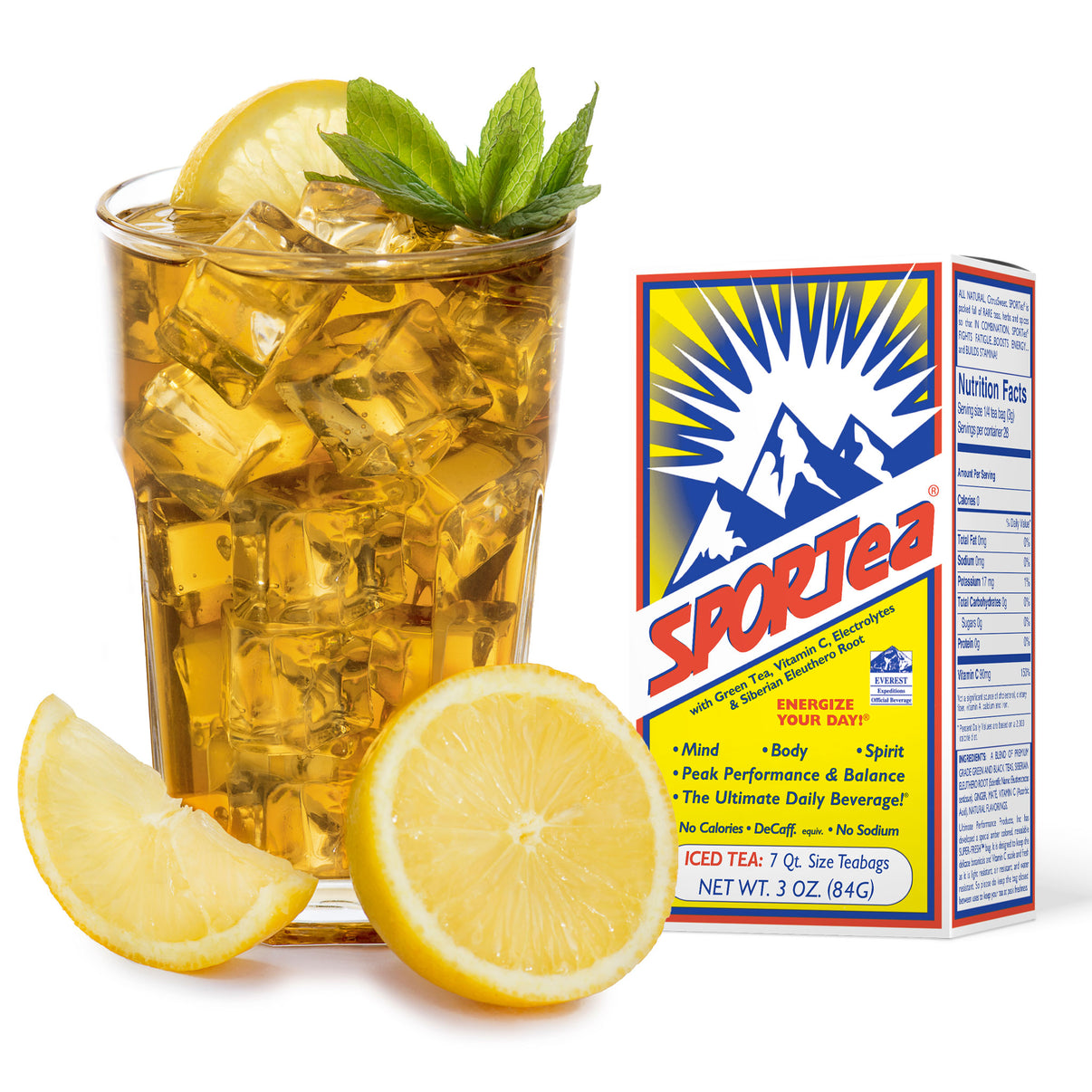 Iced SPORTea® - Premium Cold Brew Tea | Natural & Refreshing